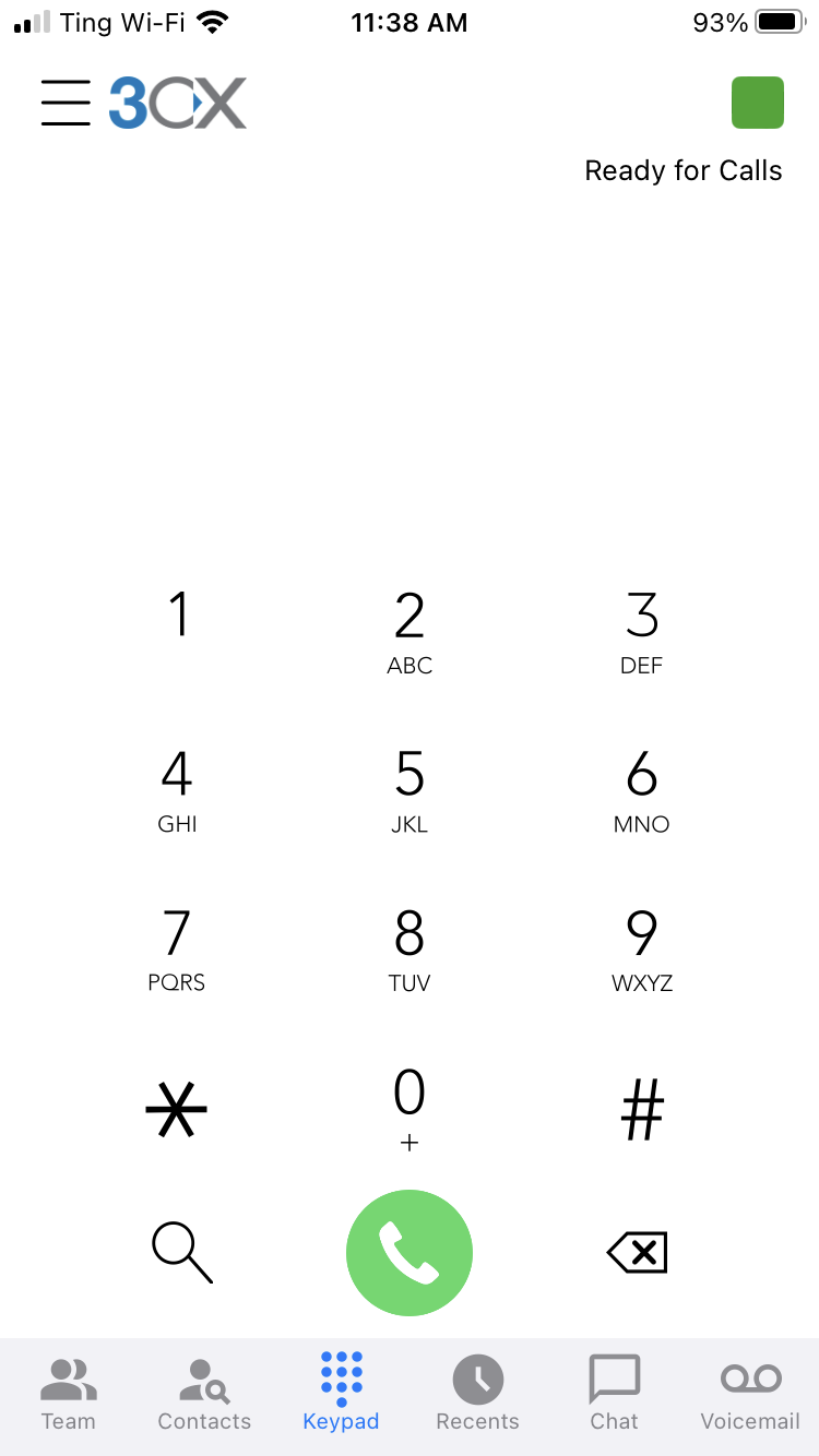 CrossConnect » Configure Your 3CX App