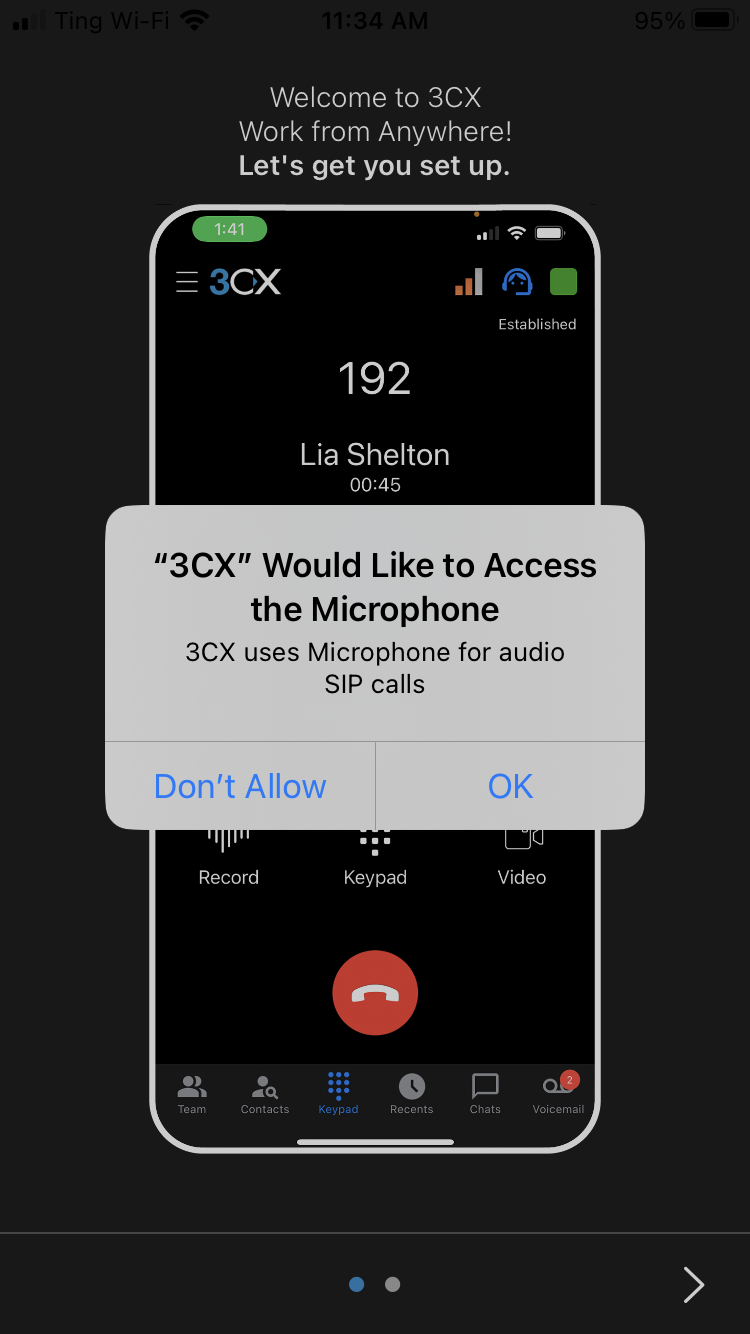 CrossConnect » Configure Your 3CX App